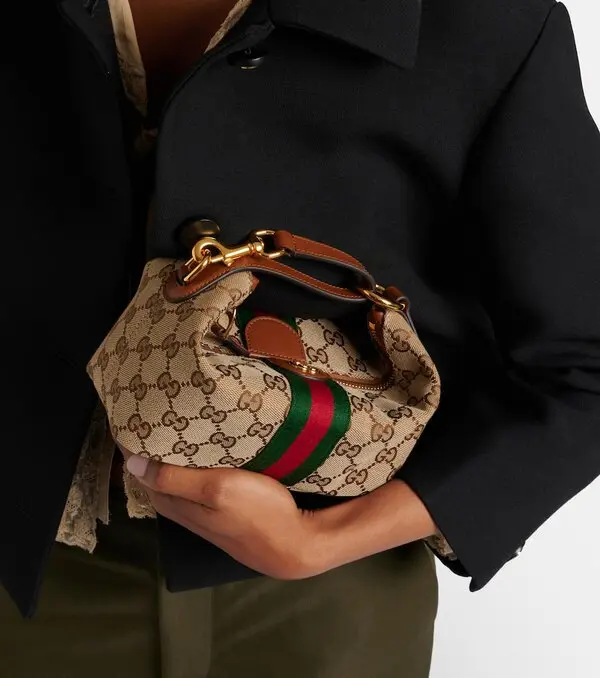 Gucci Mini Top-handle Bag - Beige