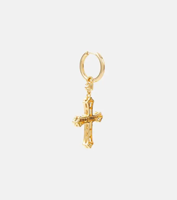 Dolce & Gabbana Crystal-embellished Drop Earrings - Gold