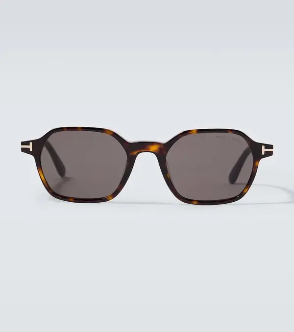 TOM FORD Joey Square Sunglasses - Brown