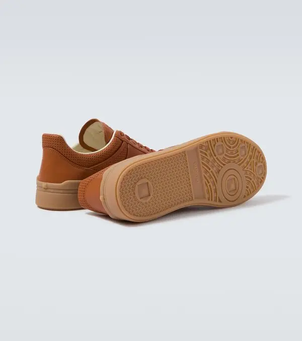 Valentino Garavani Upvillage Leather Sneakers - Brown