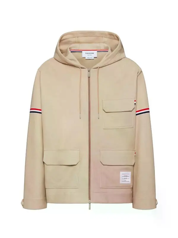 Thom Browne Armband Oversized Parka