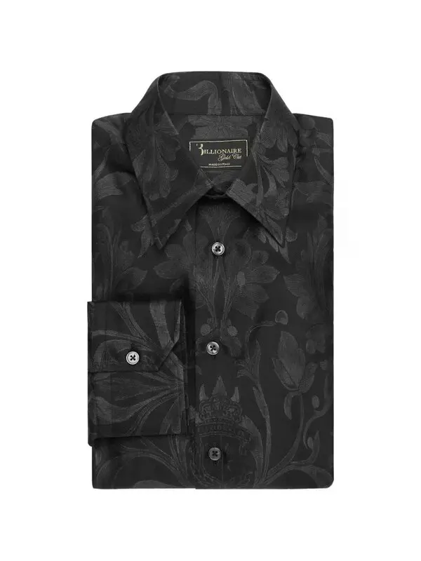 BILLIONAIRE Baroque-print Shirt