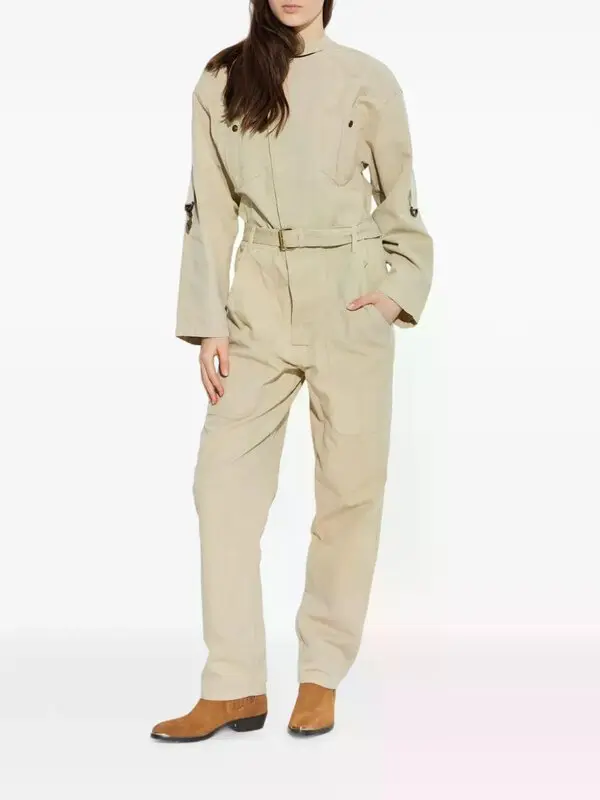 MARANT ETOILE Nessime Jumpsuit - Neutrals