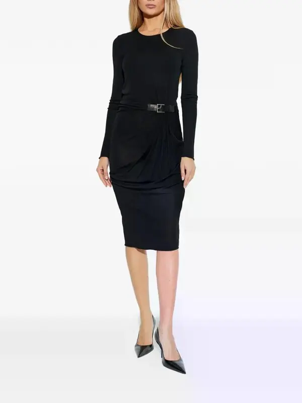 TOM FORD Belted Midi Dress