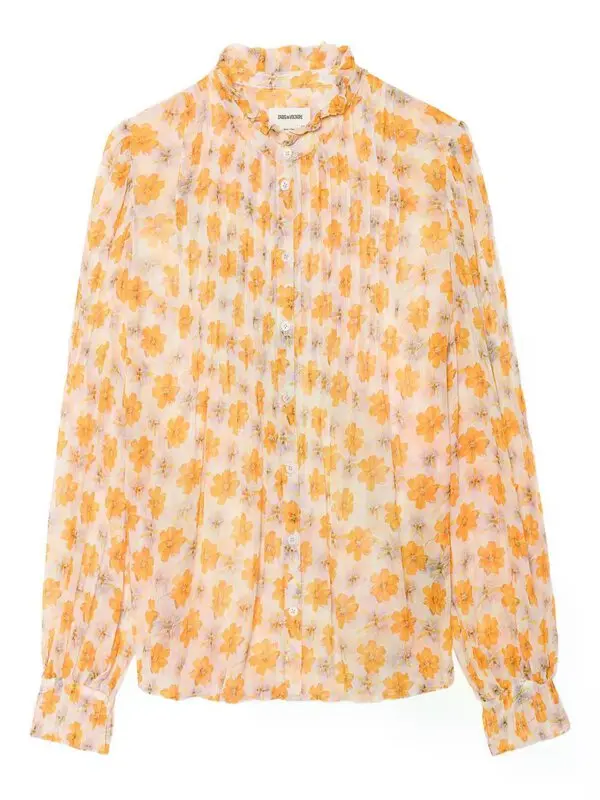 Zadig&Voltaire Floral Print Blouse