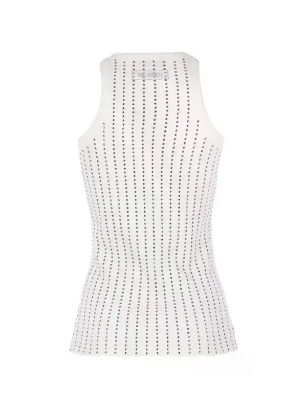 Attico Embellished Sleeveless Top