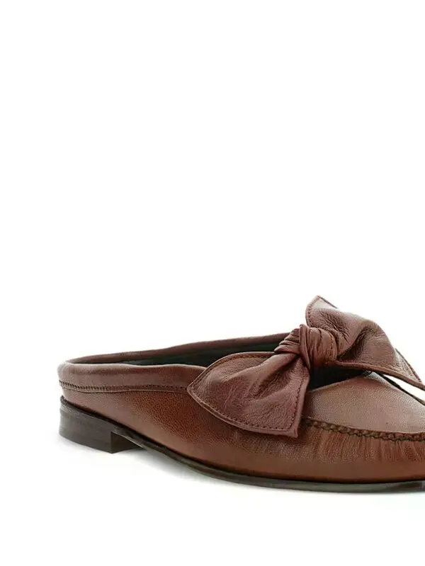Hereu Bow-detail Loafer Mules