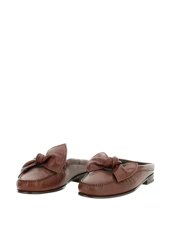 Hereu Bow-detail Loafer Mules
