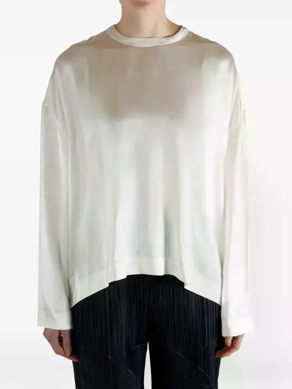 TOTEME Asymmetric Top - White