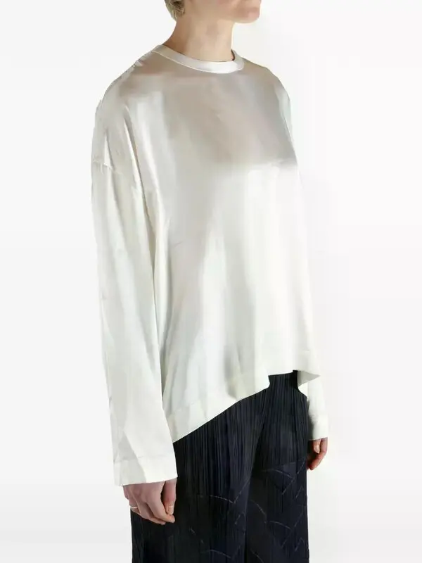 TOTEME Asymmetric Top - White