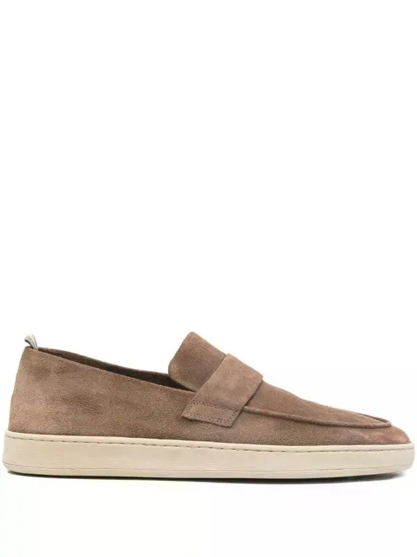 Officine Creative Herbie Suede Loafers - Neutrals