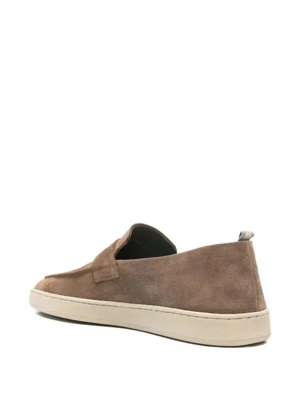 Officine Creative Herbie Suede Loafers - Neutrals