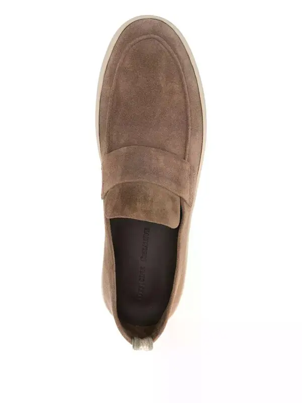 Officine Creative Herbie Suede Loafers - Neutrals