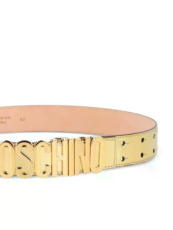 Moschino Logo-buckle Belt