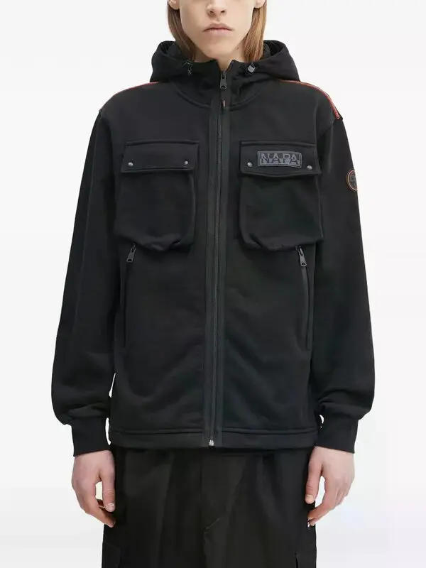 NAPAPIJRI Hooded Jacket - Black