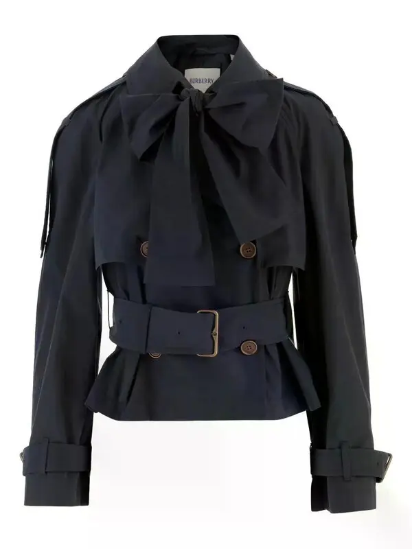 Burberry Bow Belted Jacket