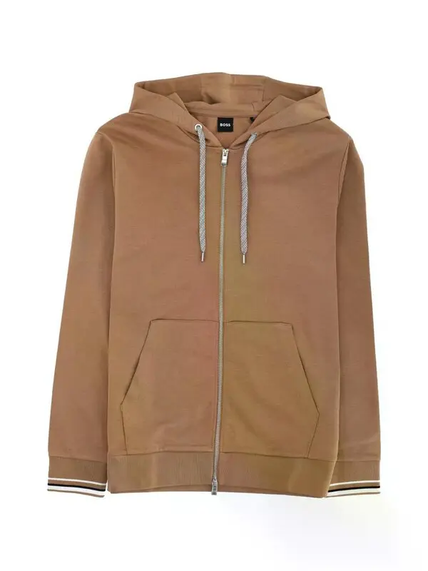 BOSS Zip-up Hoodie - Brown
