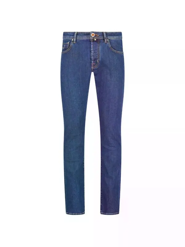 Jacob Cohen Contrast Stitch Jeans