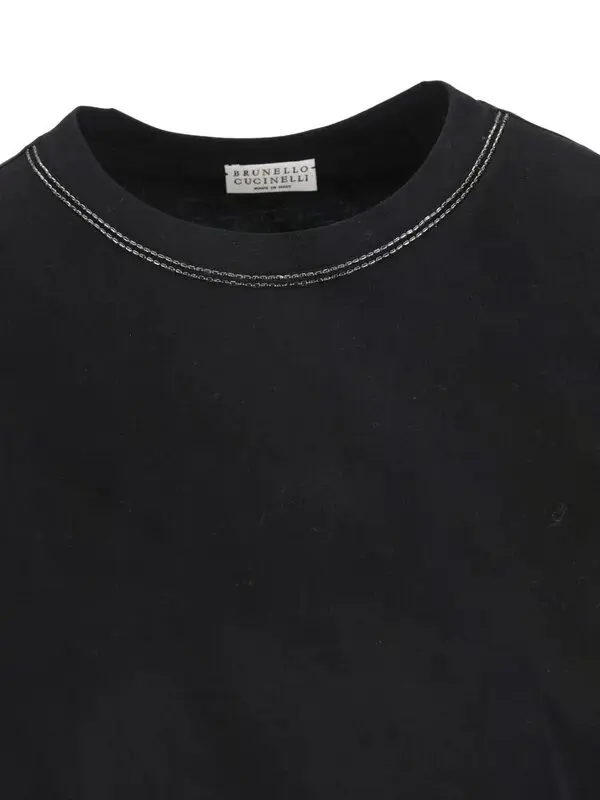 Brunello Cucinelli Crew-neck T-shirt - Black