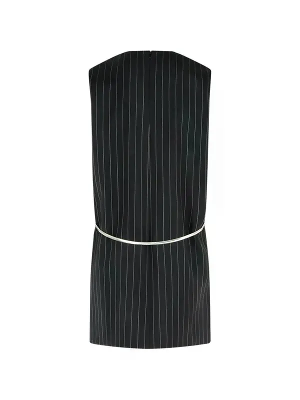 Sportmax Domoni Striped Mini Dress