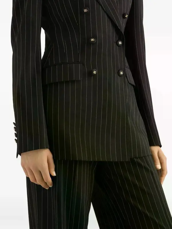 Dolce & Gabbana Striped Double-breasted Jacket