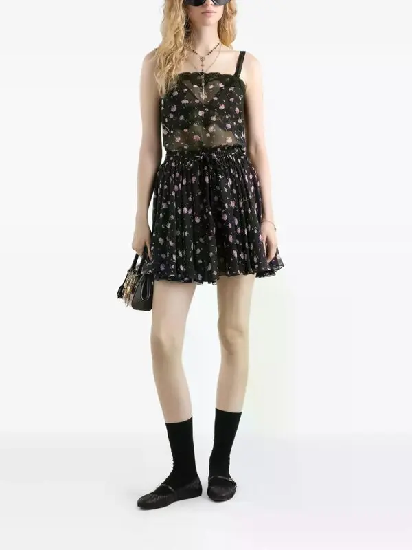 Dolce & Gabbana Floral Lace Tank Top