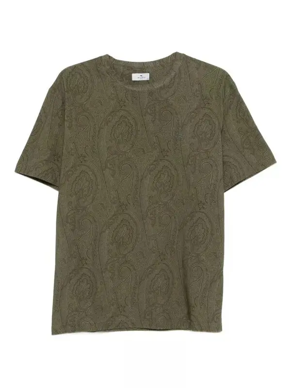 Etro Paisley-patterned T-shirt
