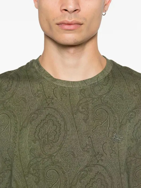 Etro Paisley-patterned T-shirt