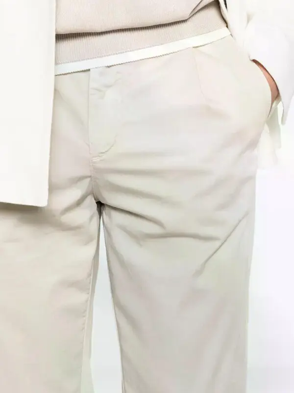 Eleventy Pleated Trousers - Neutrals