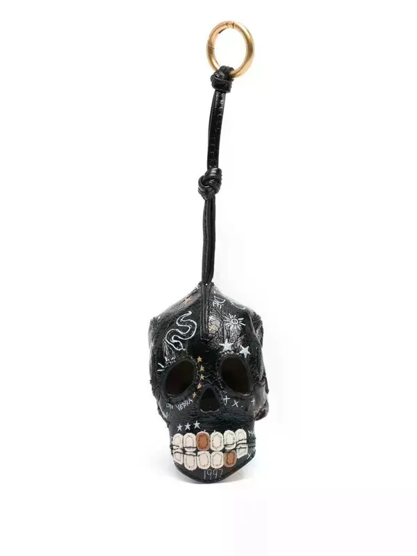 Zadig&Voltaire Big Skull Keyring - Black