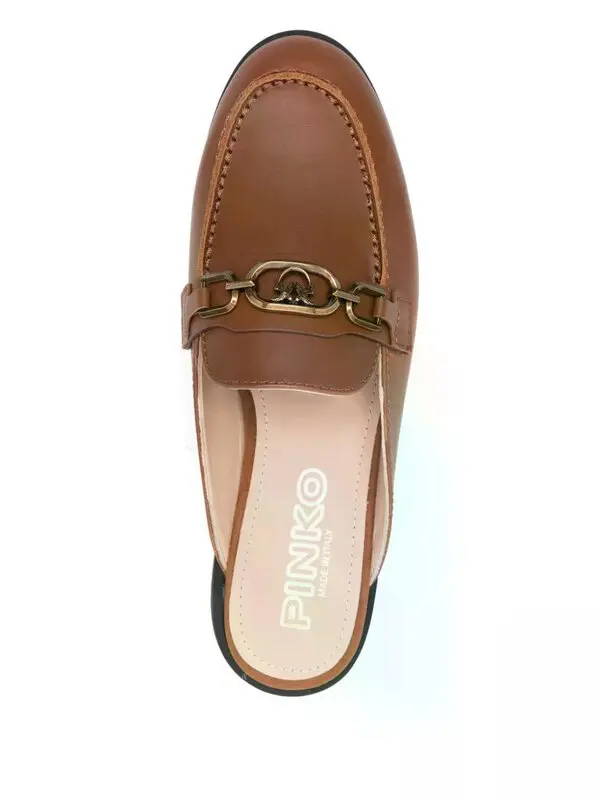 Pinko Logo-chain Mules