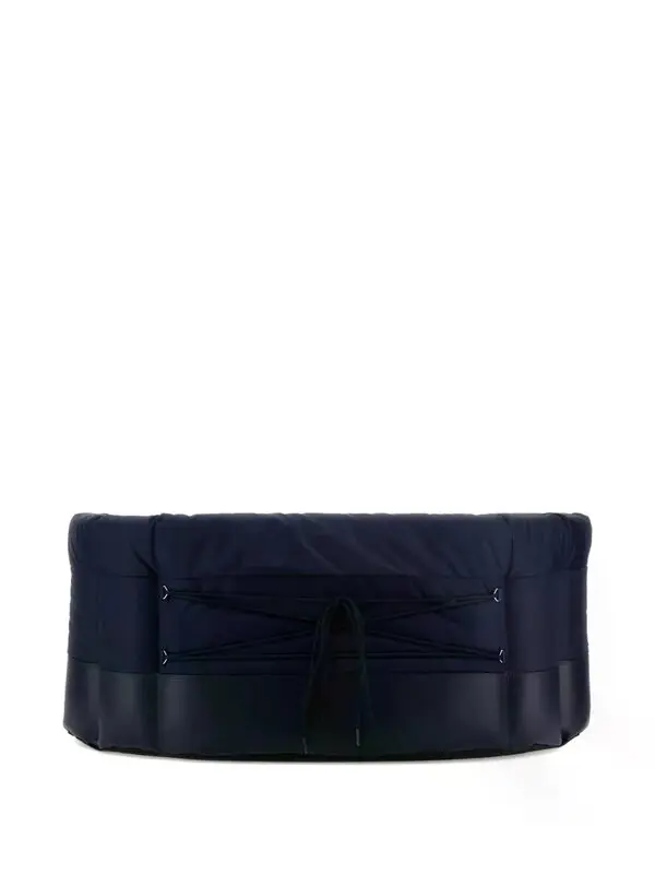 POLDO DOG COUTURE X Moon Boot Padded Dog Bed - Blue