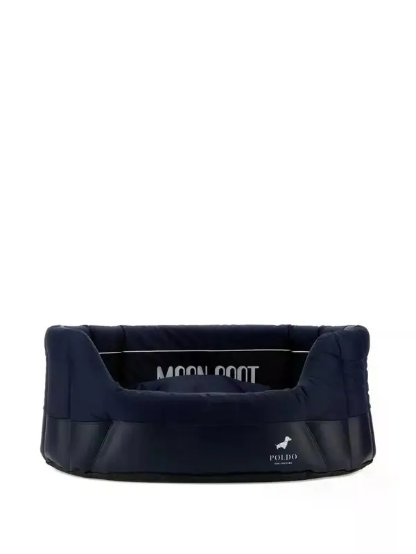 POLDO DOG COUTURE X Moon Boot Padded Dog Bed - Blue
