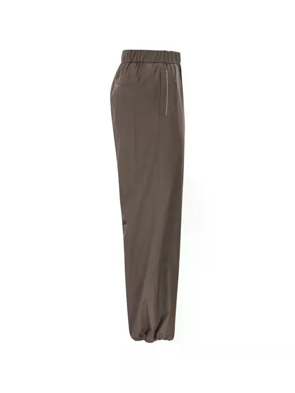 Peserico Elasticated Wide-leg Trousers