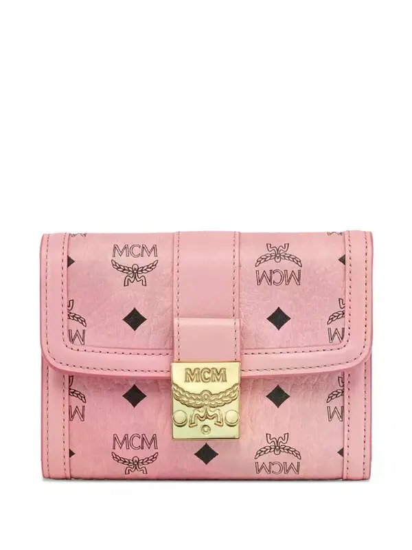 Mcm Small Tracy Wallet - Pink