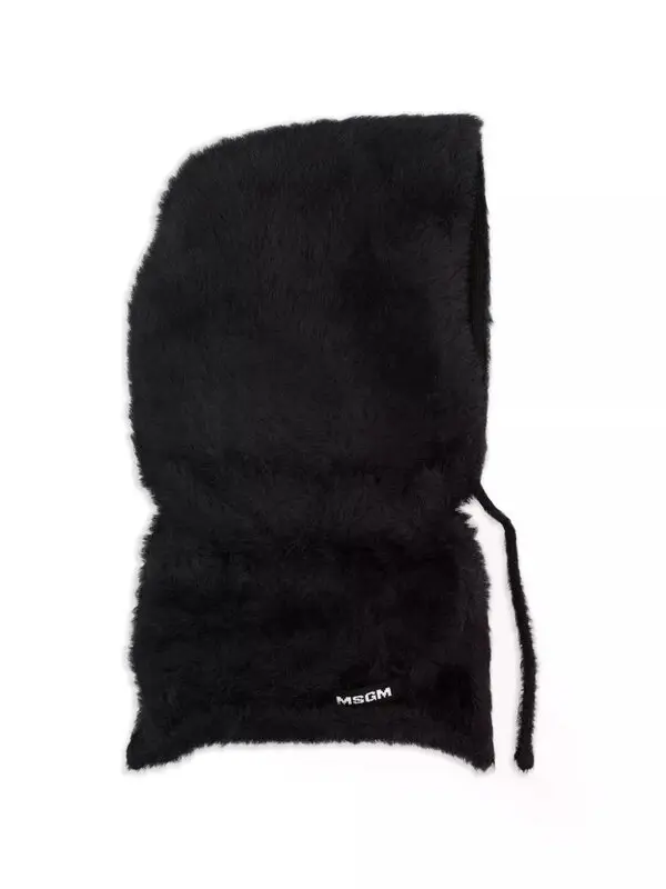 MSGM Logo Balaclava - Black