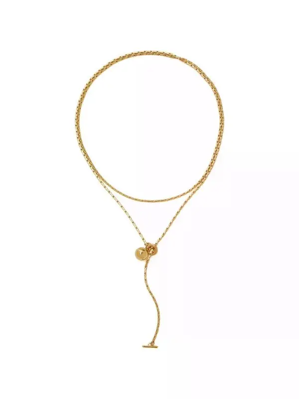 Jenny Bird Ball-pendant Chain Necklace - Gold