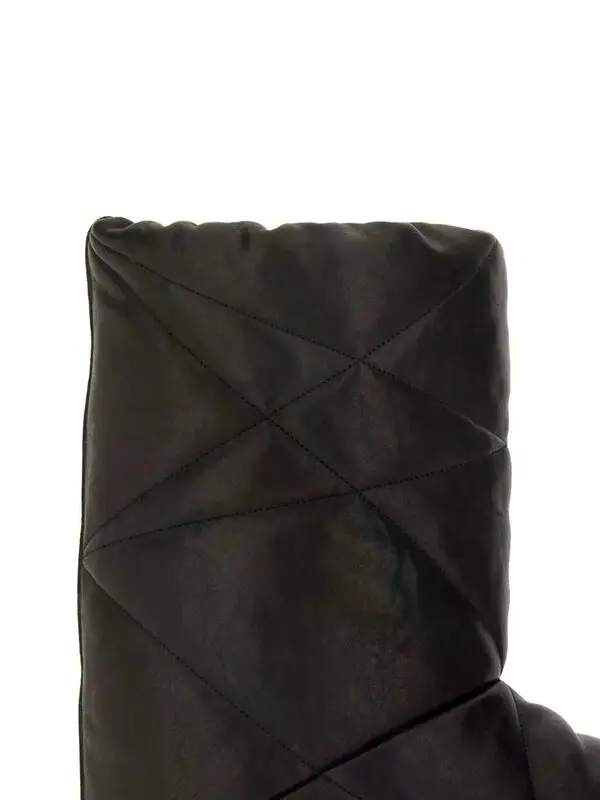 Rick Owens Quilted Platform Boots