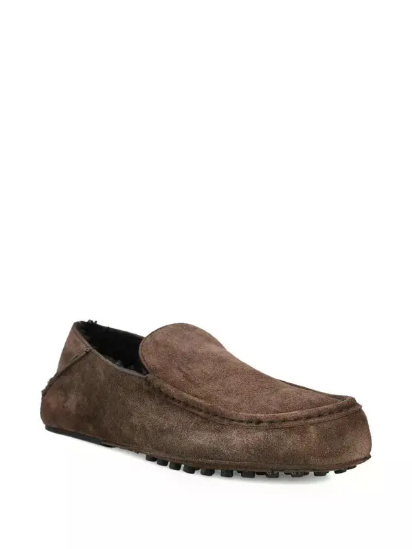 TOD'S Suede Flat Loafers