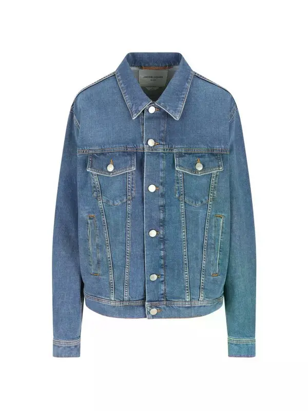 Jacob Cohen Buttoned Denim Jacket - Blue