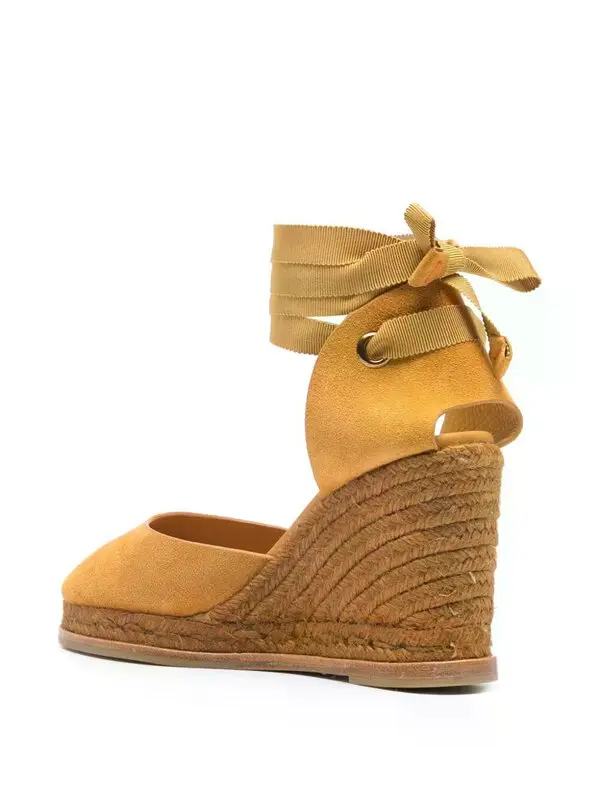 CastaÑer Ribbon Wedge Espadrilles