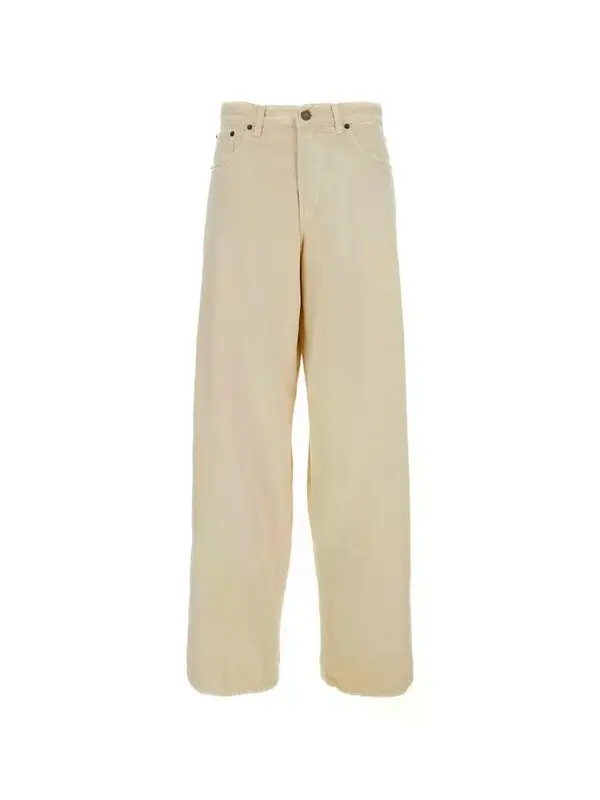 HAIKURE Wide-leg Five-pocket Jeans