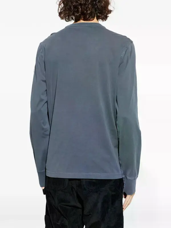 Moncler Long-sleeved T-shirt - Blue