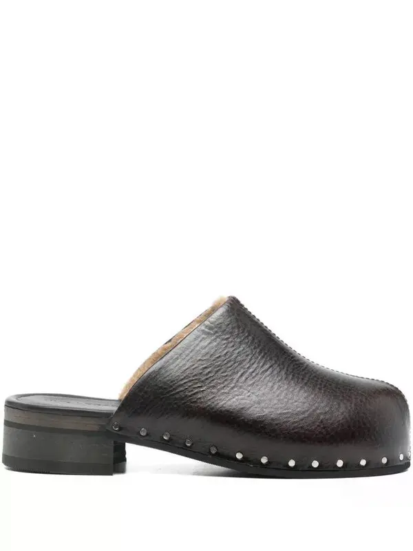Our Legacy Naoto Hand-cut Metal-stitch Mules