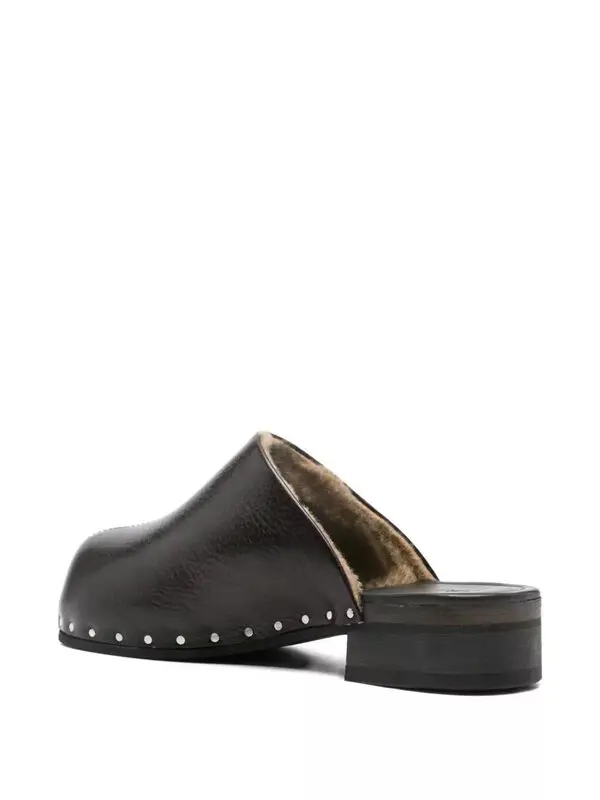 Our Legacy Naoto Hand-cut Metal-stitch Mules