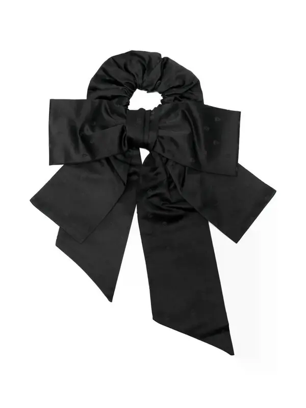 Alexander McQueen Bow Skull Hair Accessory - Black