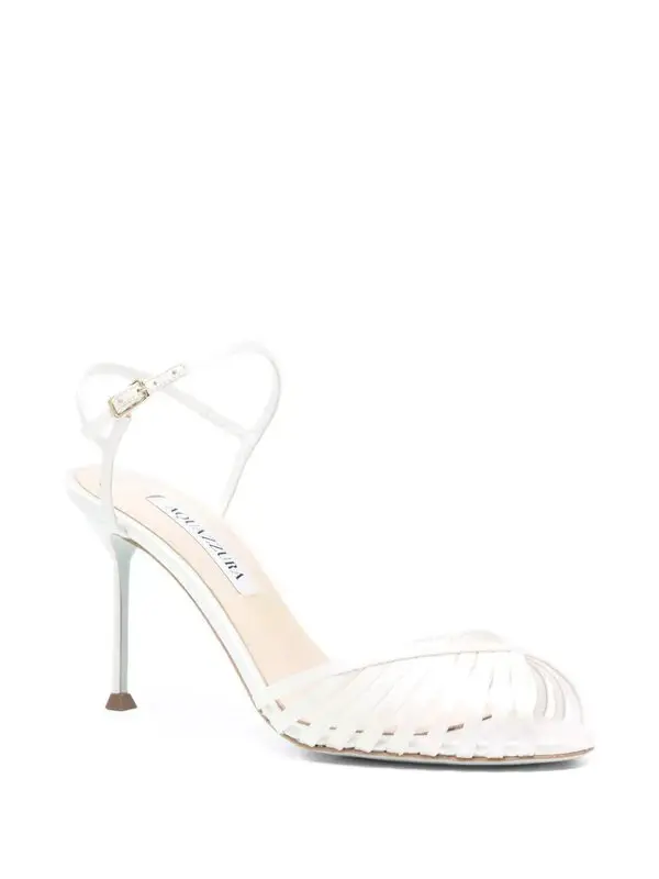 AQUAZZURA Hold Me Sandals - White