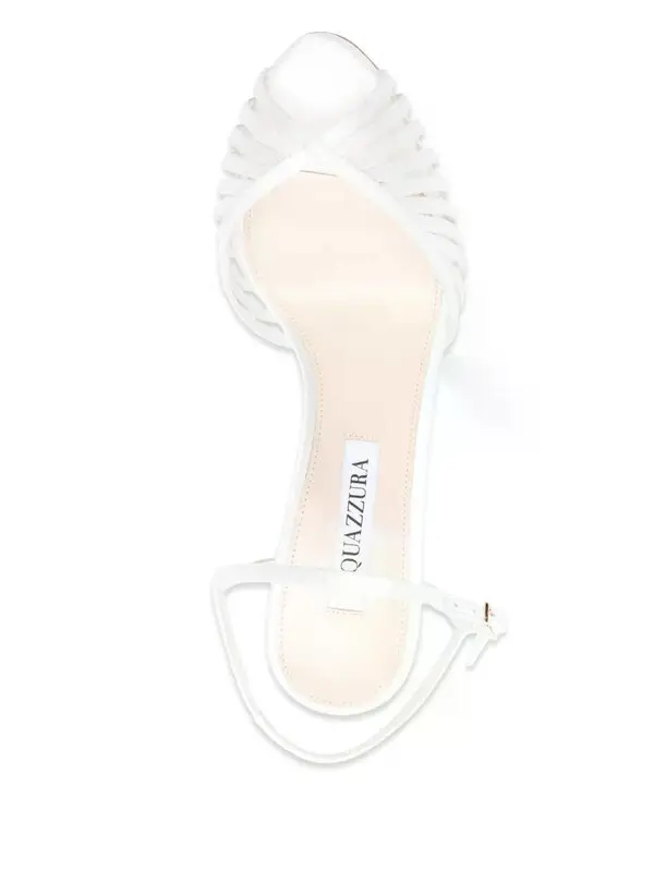 AQUAZZURA Hold Me Sandals - White