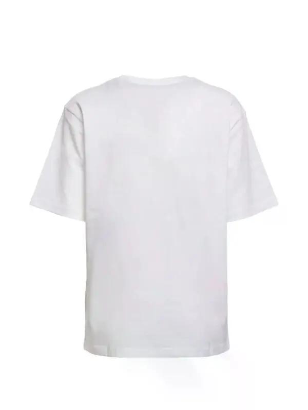 Sportmax Text-print T-shirt - White