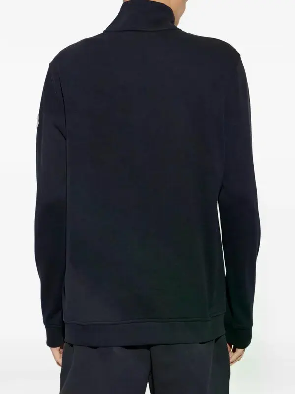 Moncler Half-zip Mock-neck Sweatshirt